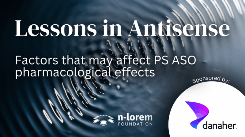 Lesson 12 – Factors that may affect PS ASO pharmacological effects – n-Lorem